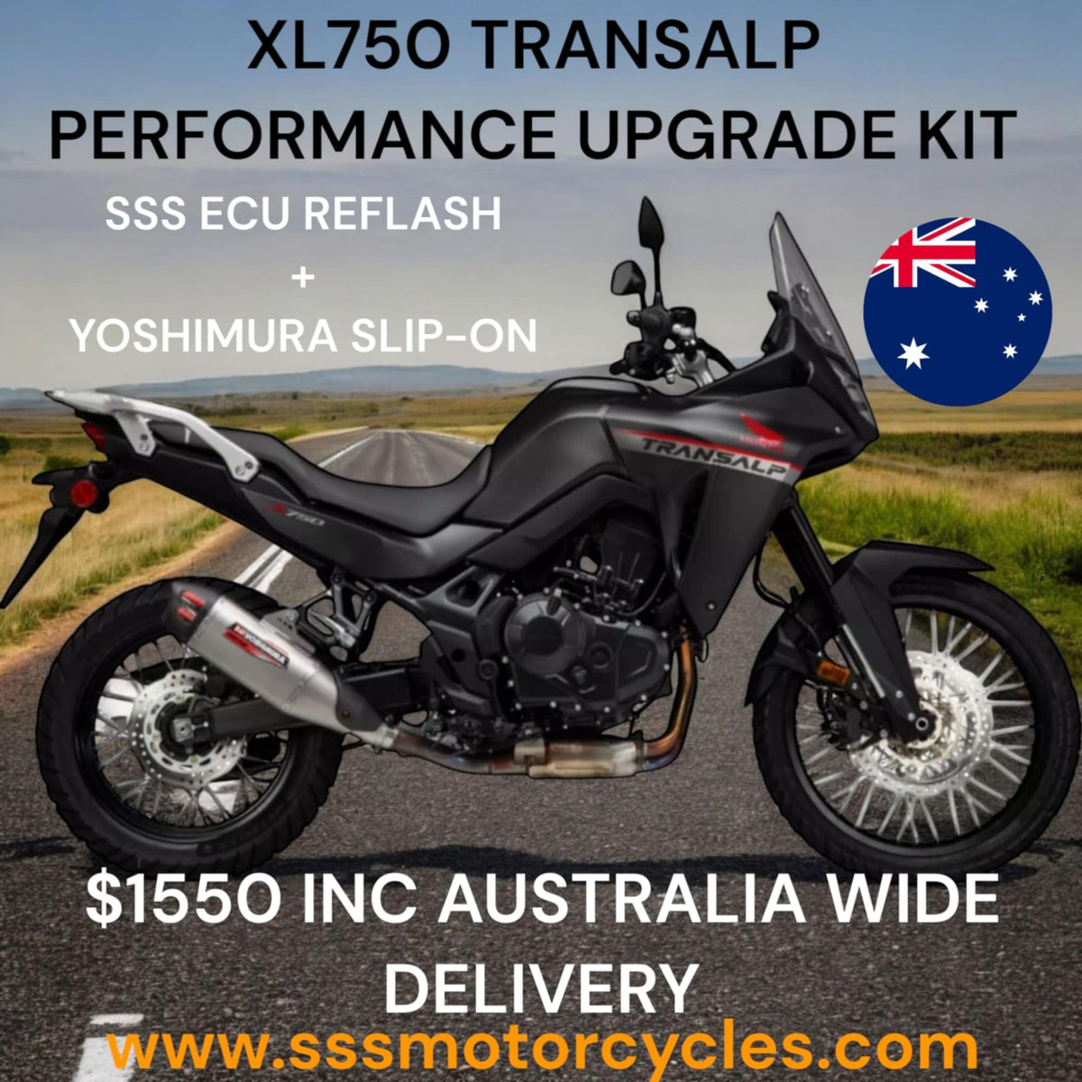 HONDA XL750 TRANSALP SSS PERFORMANCE UPGRADE KIT| SSS Motorcycles