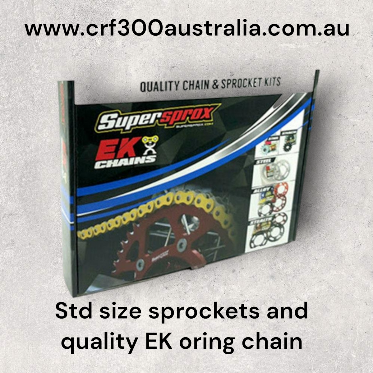 Chain and Sprocket Kit CRF300| SSS Motorcycles