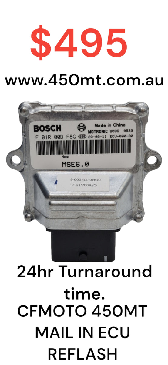CFMOTO 450MT ECU REFLASH| SSS Motorcycles