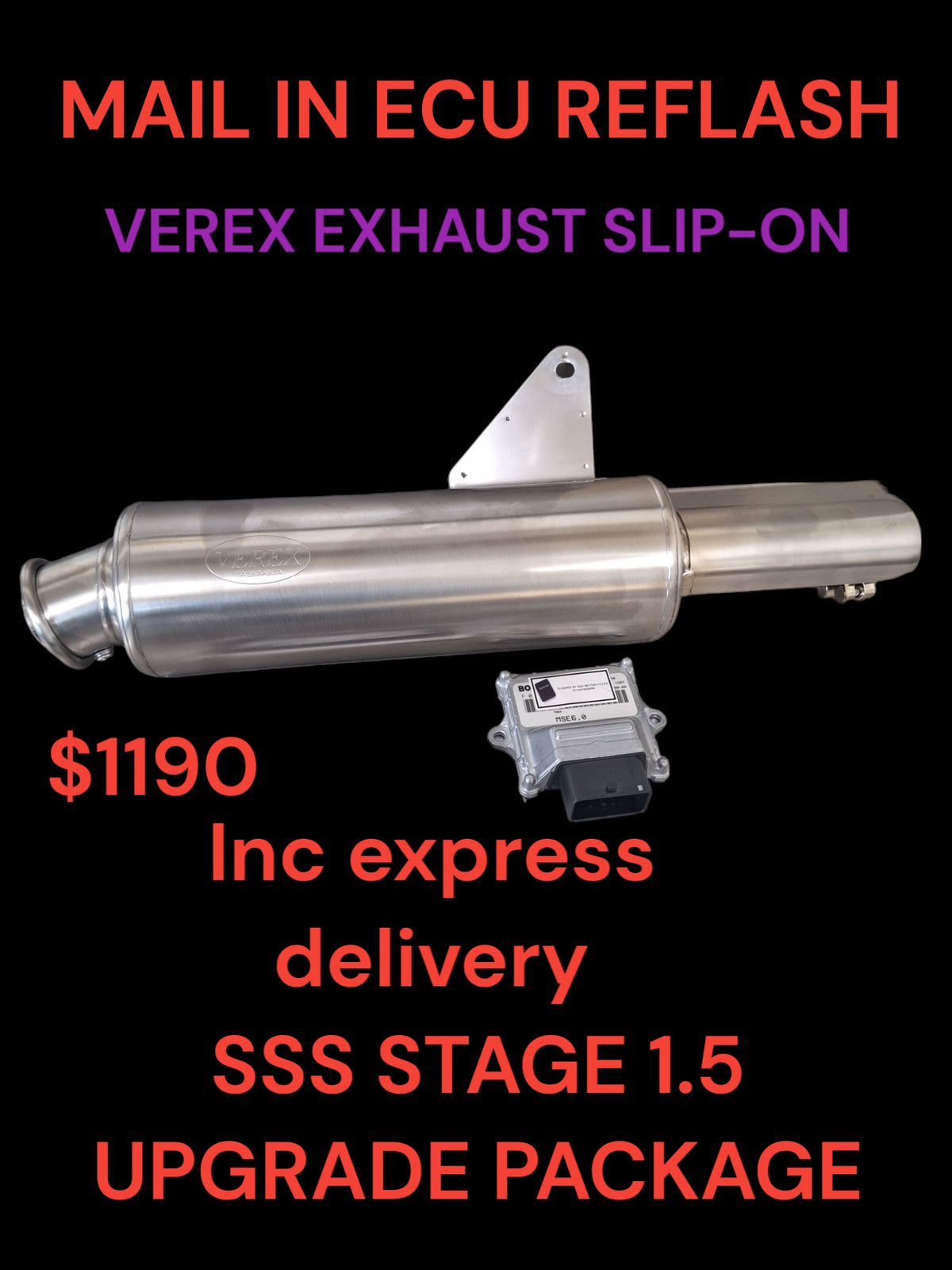 CFMOTO 450MT SSS STAGE 1.5 UPGRADE KIT| SSS Motorcycles