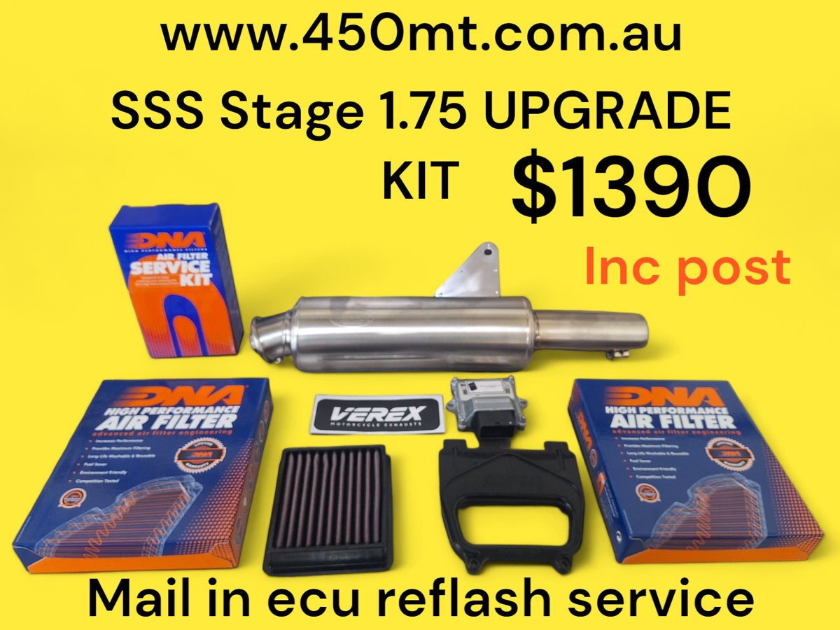 CFMOTO 450MT SSS STAGE 1.75 UPGRADE KIT| SSS Motorcycles