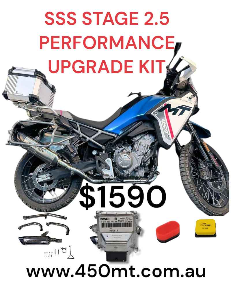 SSS STAGE 2.5 CFMOTO 450MT UPGRADE KIT| SSS Motorcycles