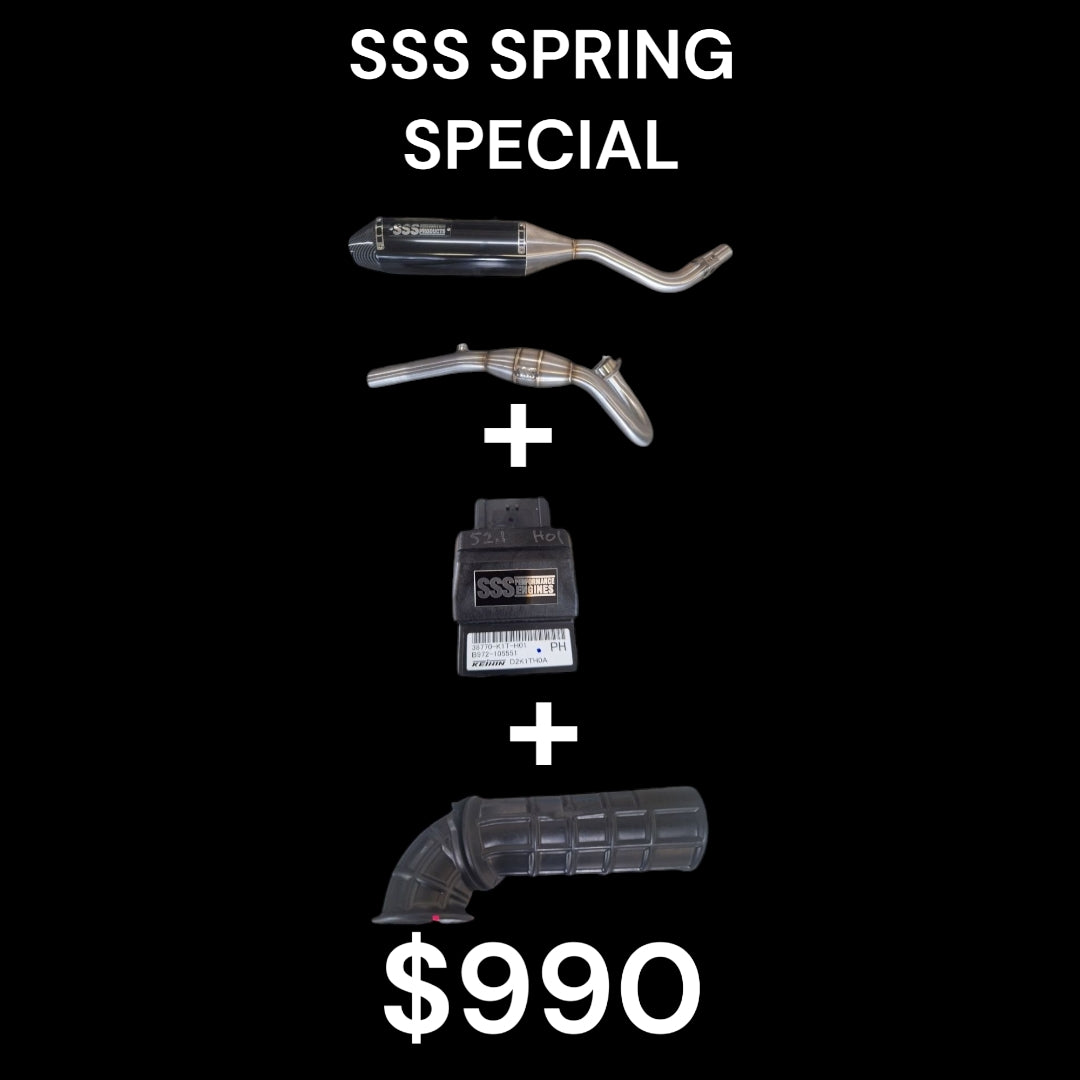 CRF300 SSS UPGRADE KIT SPRING SPECIAL| SSS Motorcycles