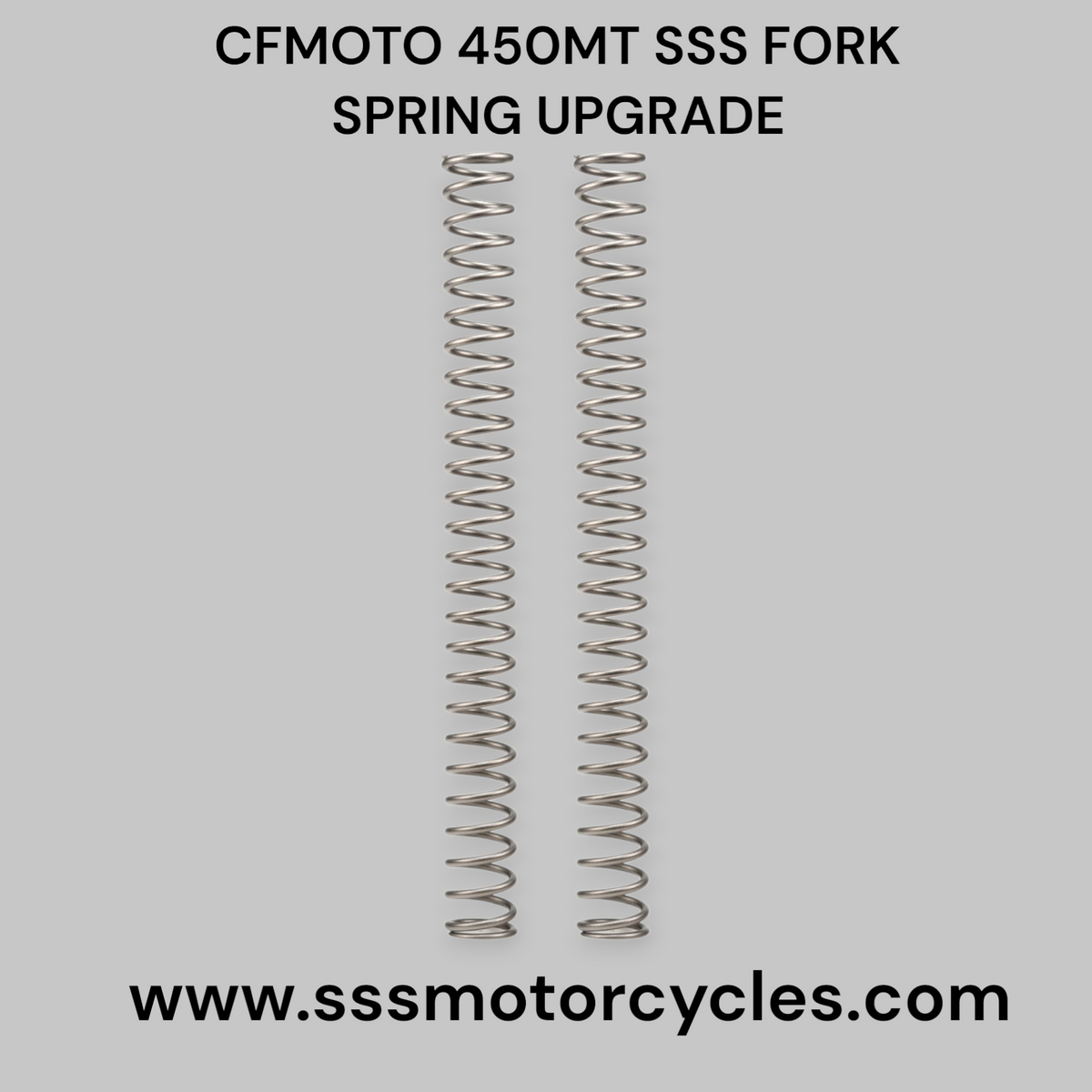 CFMOTO 450MT FORK SPRING UPGRADE| SSS Motorcycles
