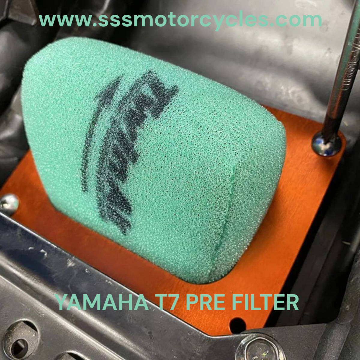 YAMAHA T7 PRE FILTER SYSTEM TWIN AIR| SSS Motorcycles
