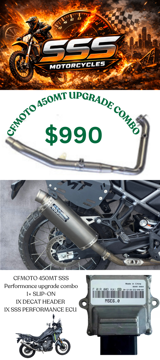 CFMOTO 450MT SSS PERFORMANCE UPGRADE KIT| SSS Motorcycles