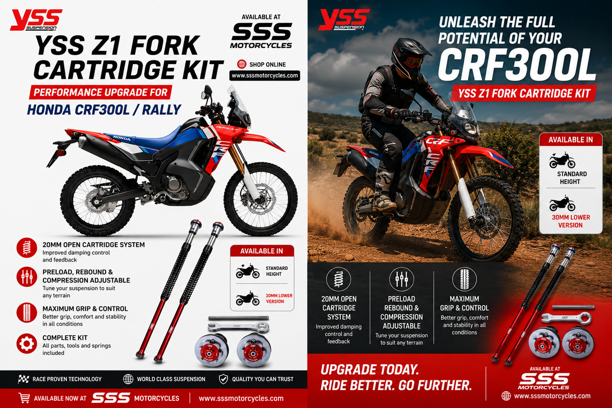 CRF300 YSS SUSPENSION UPGRADE PACKAGE| SSS Motorcycles